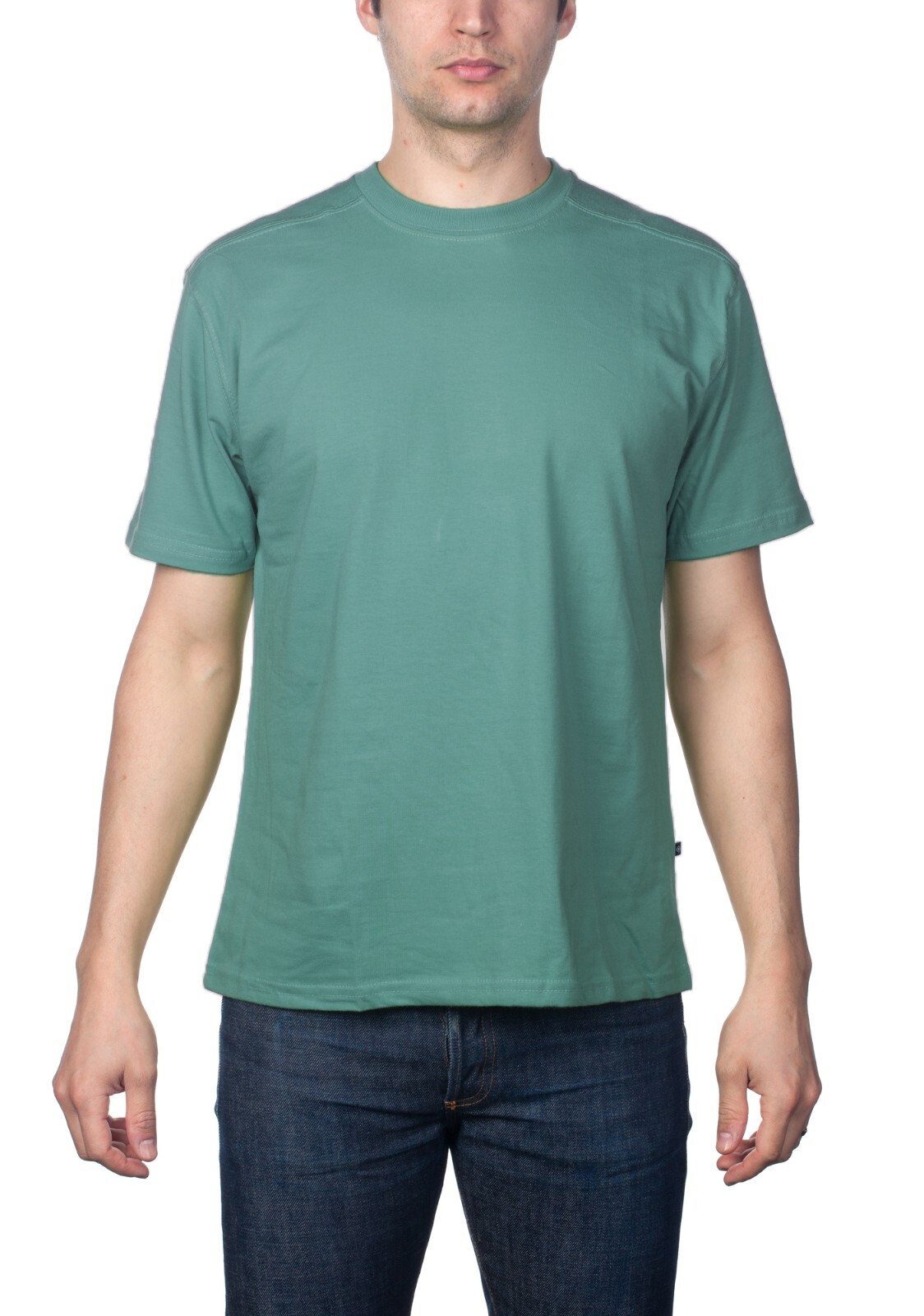 Hering Men's Basic 100% Brazilian Premium Cotton Regular Fit Crew-Neck ...