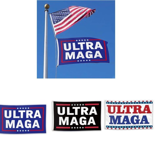Fade Resistant ULTRA MAGA Flag Proud Of It Outdoor Banner ULTRA MAGA ...