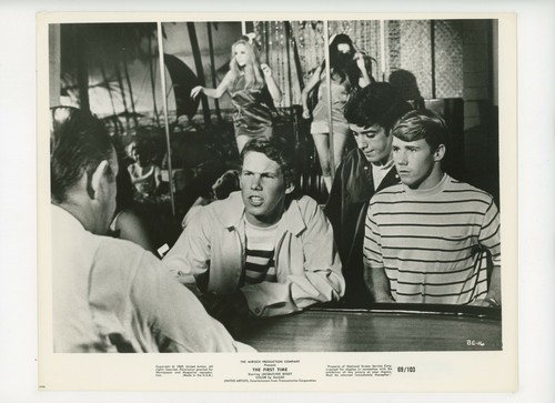 THE FIRST TIME Original Movie Still 8x10 Wes Stern, Ricky Kelman 1969 ...
