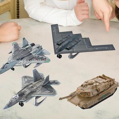 1:72 Fighter Jet Model Kits DIY Assemble Simulation Miniature Airplane ...