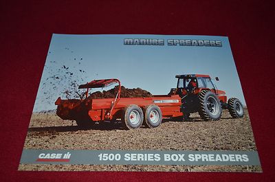 Case International 1540 1550 1560 1580 Manure Spreader Dealers Brochure ...