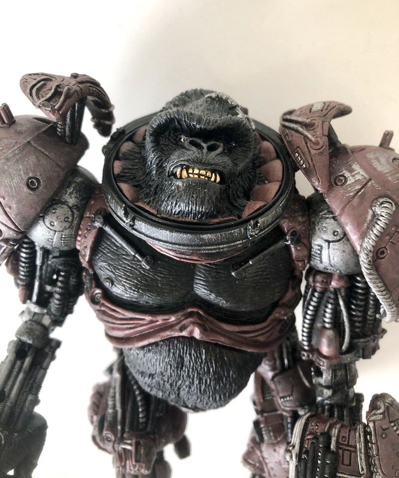 1999 MCFARLANE TECHNO SPAWN CODE RED SERIES 15 ACTION FIGURE Gorilla ...