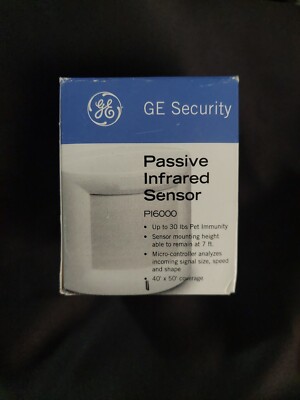 GE Security Interlogix PI6000 PIR Wired Motion Sensor/Detector Opt Pet ...