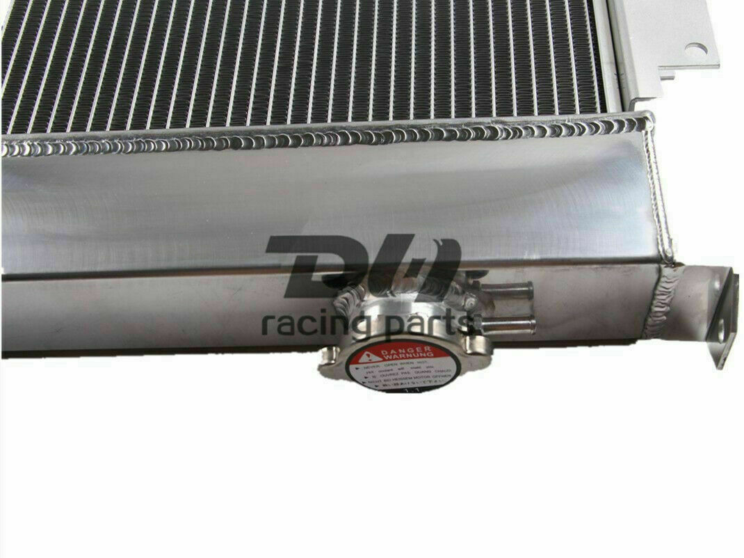 4 Row Full Alumimum Radiator For 1983-96 Ford F150/250/350/59 6.9/7.3L ...
