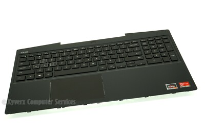 T93MY D8C01 GENUINE DELL TOP COVER W KEYBOARD BL G5 SE 5505 P89F (DF22 ...
