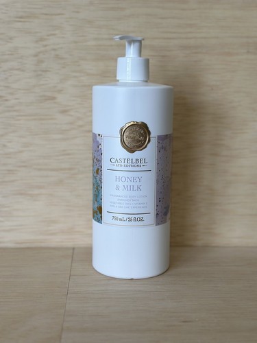 Castelbel Honey & Milk Fragranced Body Lotion Vitamin E 25 fl oz ...
