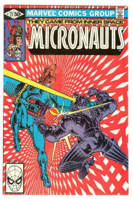 MICRONAUTS #27 9.0 // DEATH OF BIOTRON MARVEL COMICS 1981 | eBay