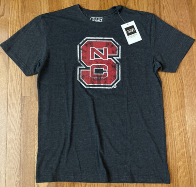 Men's NC State Wolfpack E5 Apparel Block S Logo Short Sleeve Shirt NWT ...