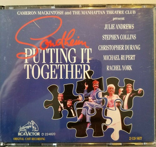 Sondheim Putting It Together cast recording cd | eBay