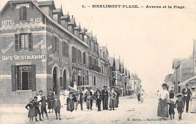 CPA 62 MERLIMONT PLAGE AVENUE DE LA GARE (cliché pas courant | eBay