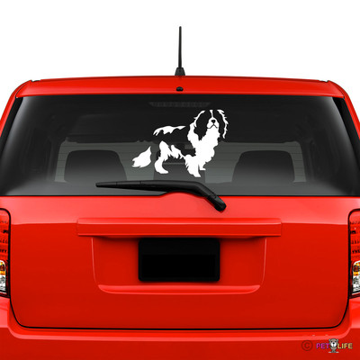 Cavalier King James Windshield Sticker Vinyl Auto Window Spaniel v2 | eBay