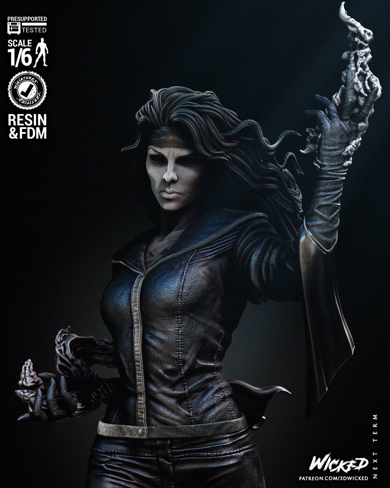 Pestilence Apocalypse minion Sculpture Statue Model Kit X-Men Unpainted ...