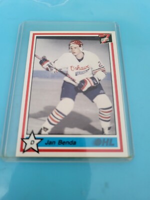 1990-91 7th Inning Sketch OHL #326 JAN BENDA OSHAWA GENERALS | eBay