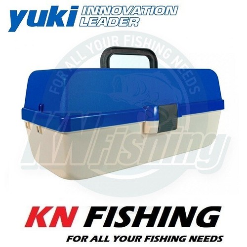 YUKI FISHING TACKLE BOX 2 Tray 33 x 15 x 15cm | eBay