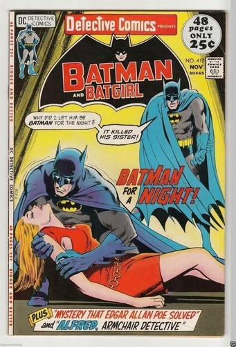 BATMAN Detective Comics #417 DC Silver Age Neal Adams | eBay