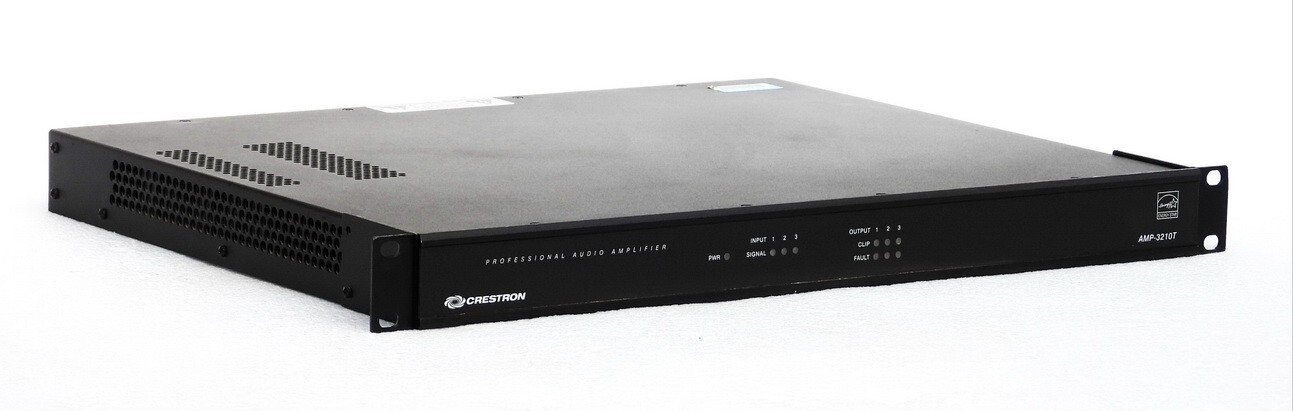 CRESTRON ELECTRONICS AMP-3210T PROFESSIONAL COMMERCIAL POWER AUDIO ...