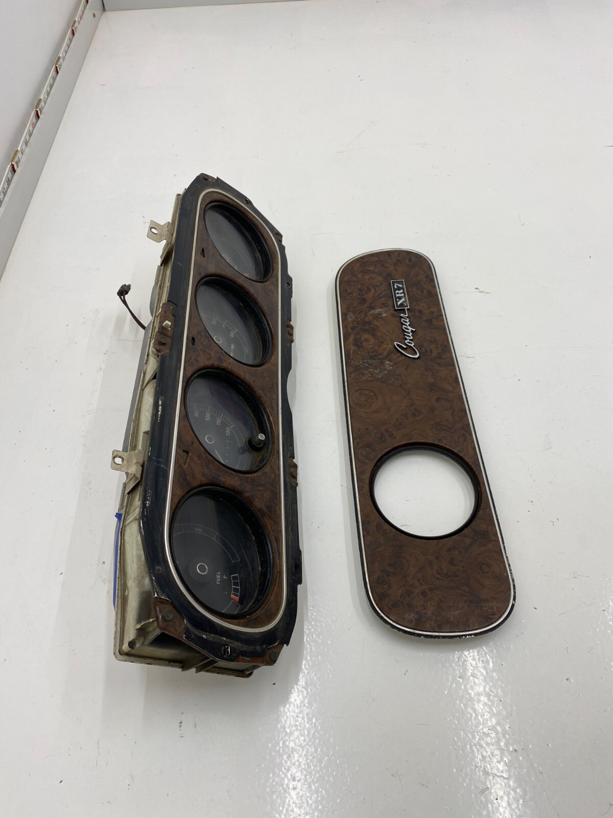 1969 Mercury Cougar XR7 6k Tach & Gauge Cluster Dash Panel Woodgrain ...