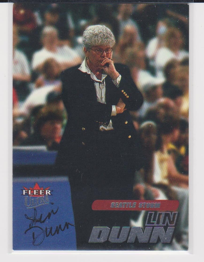 LIN DUNN SEATTLE STORM WNBA AUTOGRAPHED CARD WITH ENVELOPE | eBay