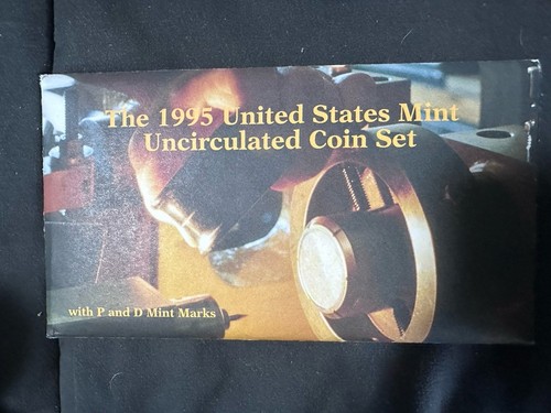 1995 Uncirculated Coin Set U.S Mint Original Government Packaging OGP ...