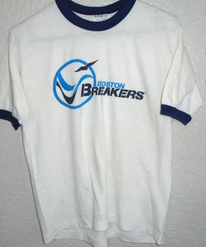 Vintage 1980s Boston Breakers USFL football ringer t shirt Medium | eBay