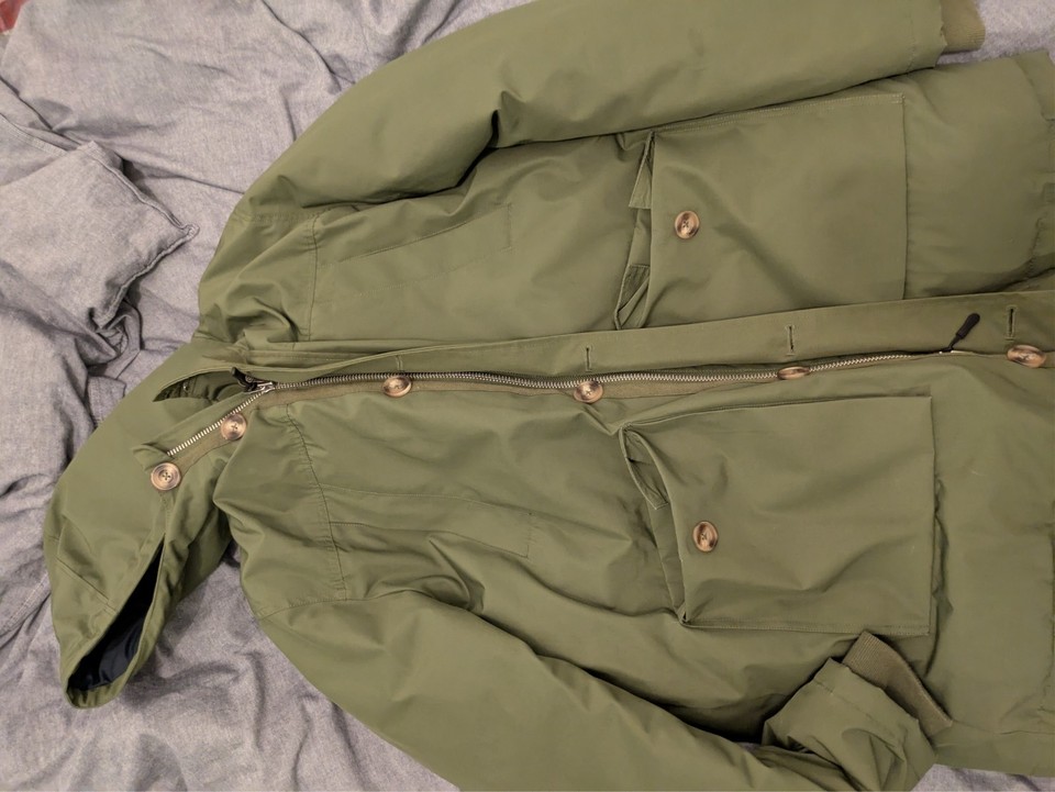 John Lewis mens parka green xl | eBay UK