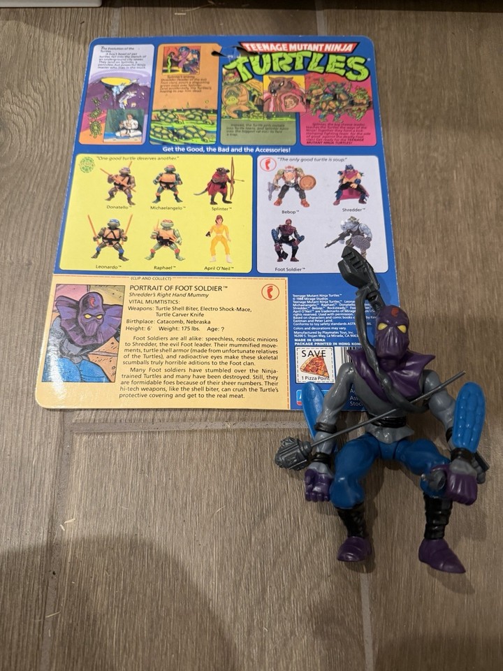 1988-89 Vintage Playmates Teenage Mutant Ninja Turtles Lot 12 Figures ...