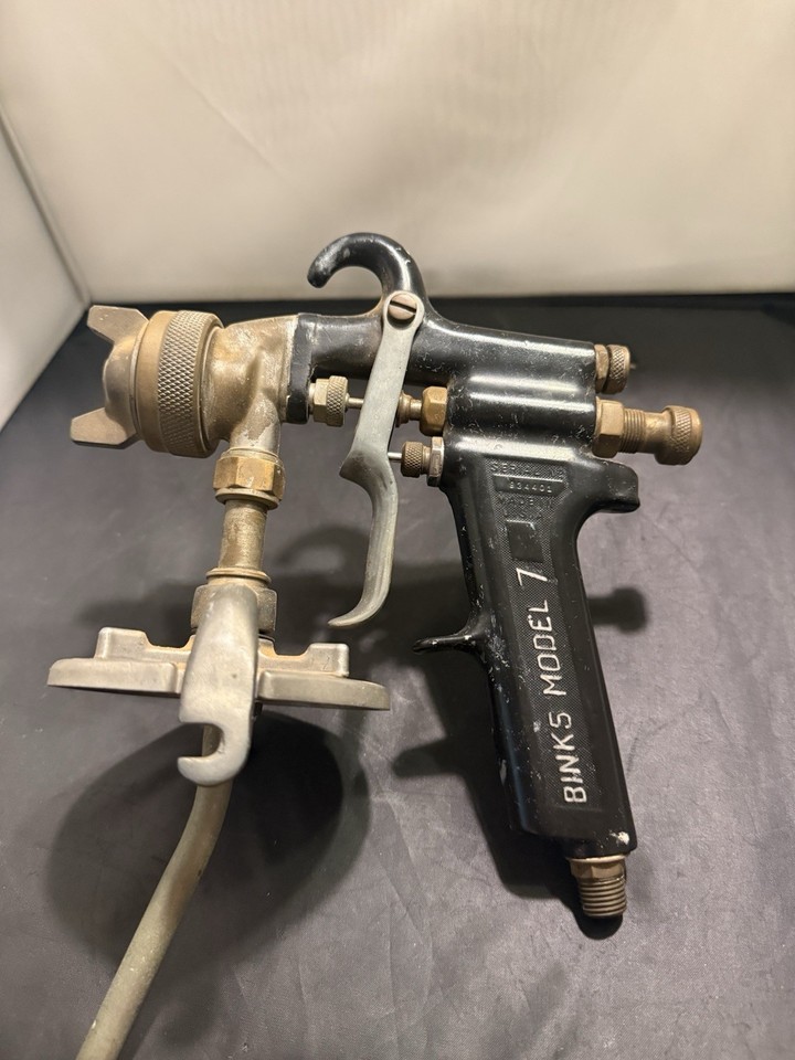 Binks Model 7 Paint Spray Gun (Untested) Parts Or Repair | eBay