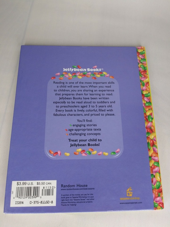 Spring Fever Sesame Street Jellybean Books Albee HC PO GC 9780375811500 ...