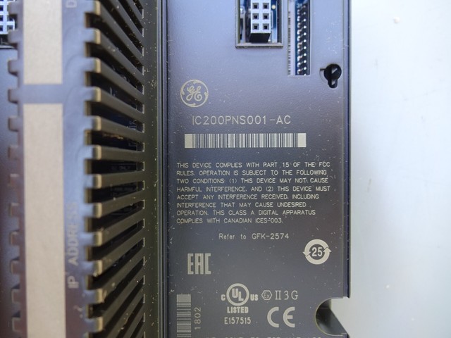 New* GE VersaMax PROFINET Scanner Ic200pns001-ac Factory for sale ...