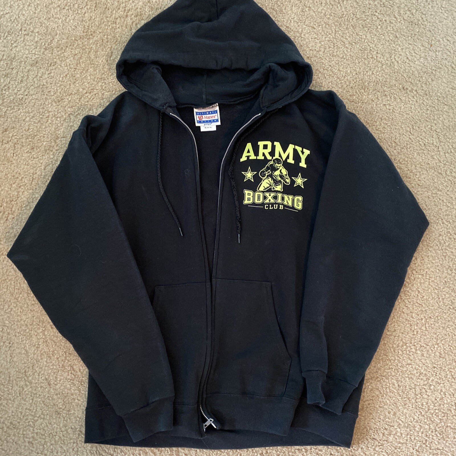 ARMY BOXING Club Hoodie Sweatshirt Training Men's Medium. | eBay