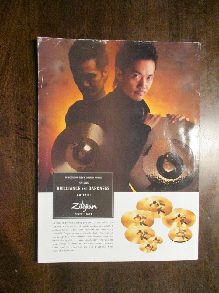 MODERN DRUMMER MAGAZINE APRIL 2006 NEIL PEART JOHN RILEY ROD ...