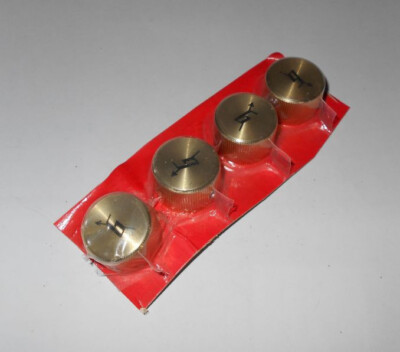 4 NOS 1970'S GRETSCH GOLD G KNOBS WHITE FALCON COUNTRY GENTLEMAN 6120 | eBay