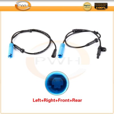 Pair Of 2 Front And Rear ABS Speed Sensor Complete Fits MINI COOPER ...