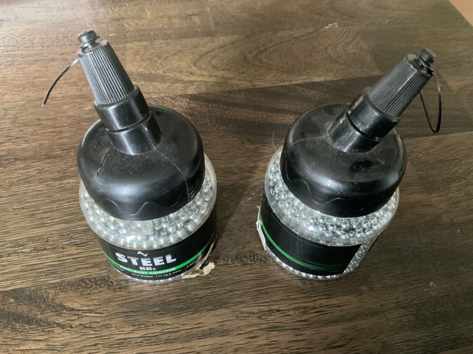 Count Airgun Pistol BBs Pellets Steel Metal Ammo for BB Gun .177 Cal ...