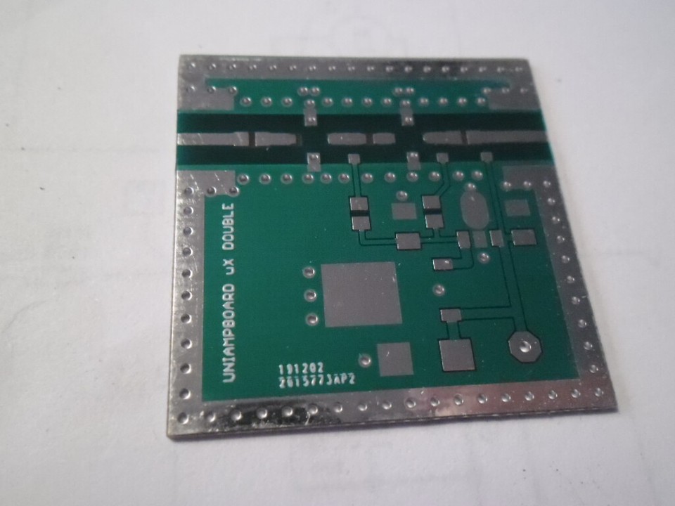 PCB Universal (V)LNA PCB Two Stage Micro-X uX Package MMIC Low Noise ...