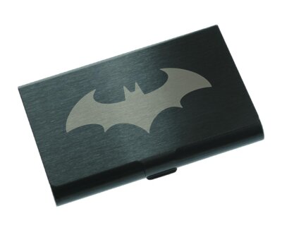 Batman Novelty Stainless Steel Business Men Credit Card Holder Money ...