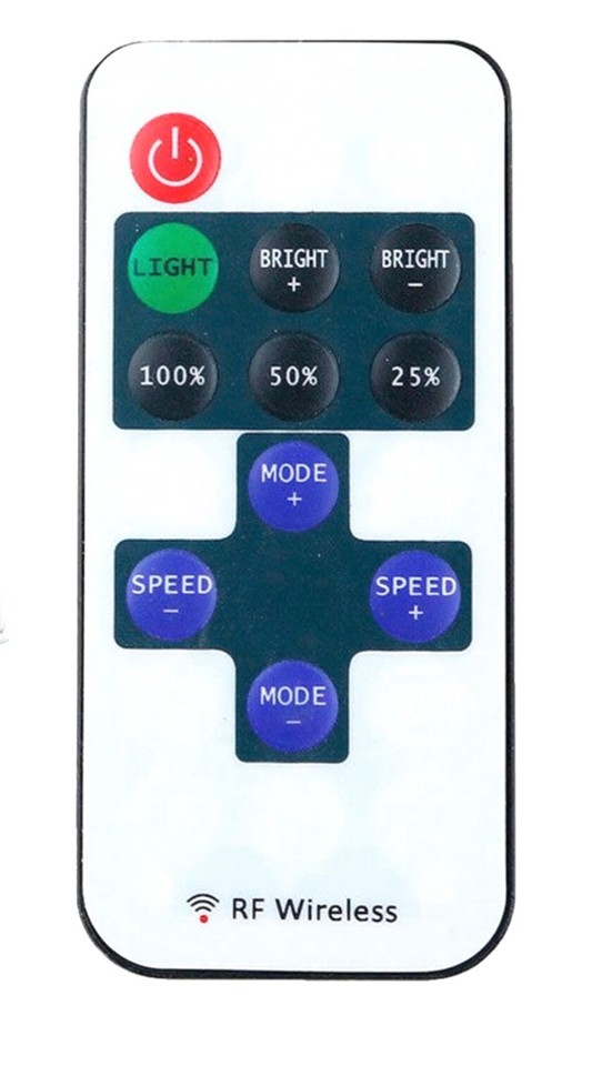 REMOTE CONTROL LED lighted Beer tap Handle Display HOLDS 7 fine beer ...