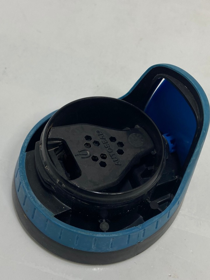 🍉 2" BLACK BLUE Contigo Autoseal Travel Tumbler Replacement Lid EUC ...
