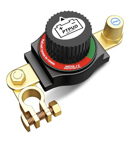 Top Post Battery Disconnect Switch, Car Battery for Negative Terminal ...