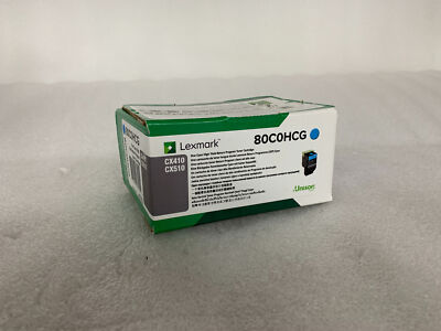 Lexmark CX410/CX510 Cyan High Yld Return Program Toner Cartridge ...
