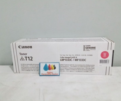 Canon 5096C005 T12 LBP1333/ MF1333/ C1330 Original Magenta Cartridge ...