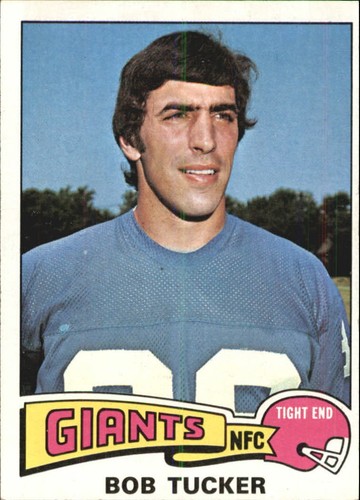 1975 Topps Football Card #255 Bob Tucker - EX-MT | eBay