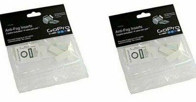 $40 Set of 2 Packs GoPro Anti-Fog Inserts for HD Hero NWT AHDAF-001 Re ...