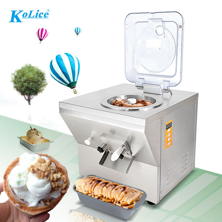 Desktop mini 20L/h ice cream maker machines fruit hard serve carpigiani ...