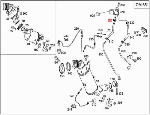 Genuine Mercedes Loom Tie 5pcs W222 V222 X222 638 638/2 A205 A207 ...