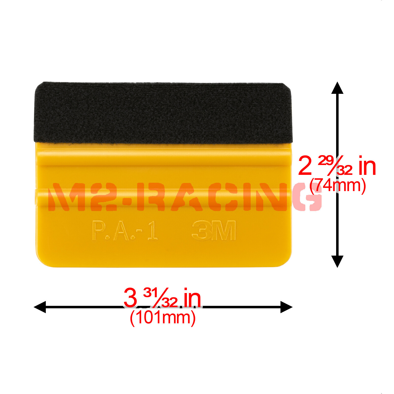 3M Gold Vinyl Wrap Squeegee Applicator Tool x10 Set Felt Edge Decal ...
