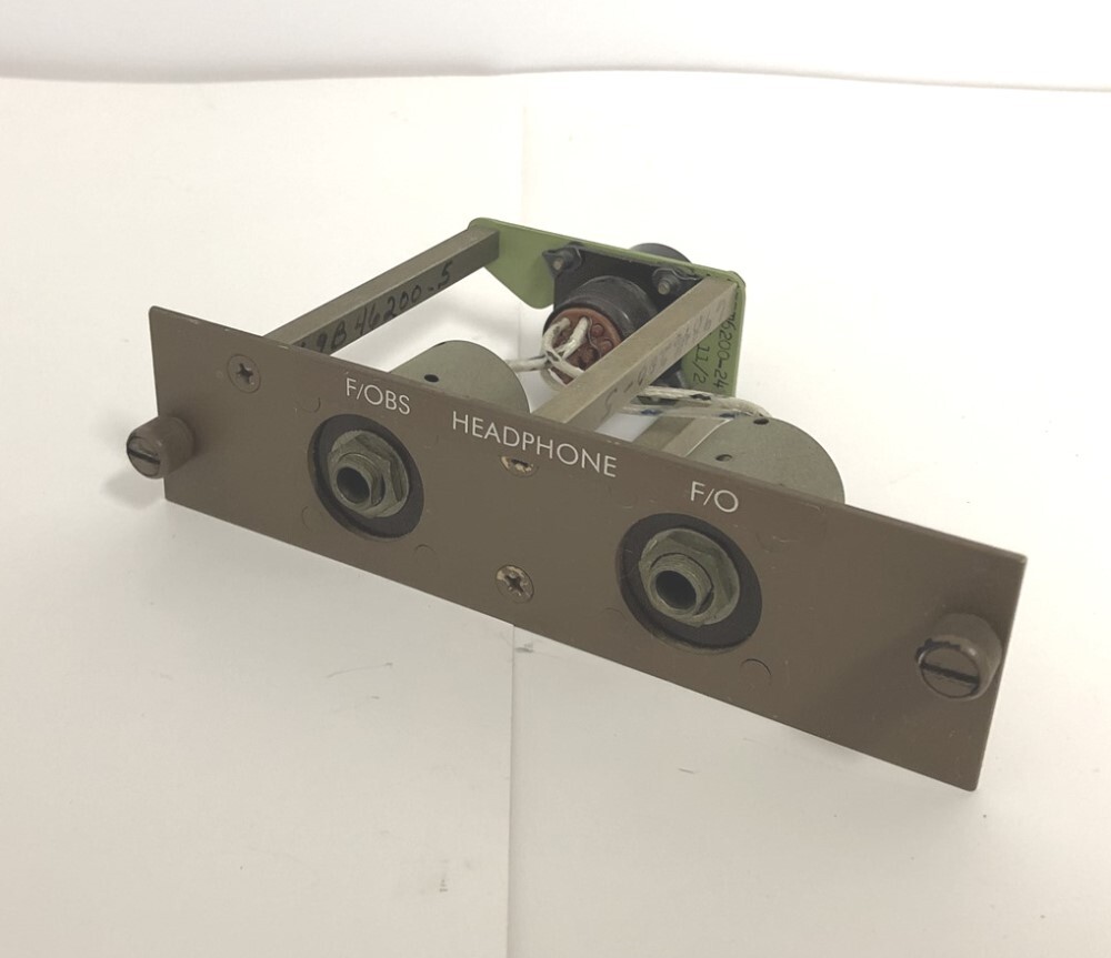 Boeing 757 767 Aircraft Headset Jack Panel 233t7208-11 for sale online ...