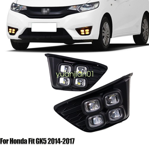 Led DRL 2014-2017 Front Fog Lamp Day Running Light Turn Signal For ...
