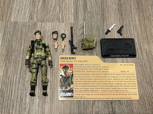 GI JOE COBRA 25TH ANNIVERSARY COMIC PACK CUSTOM KITBASH V4 GREEN BERET ...