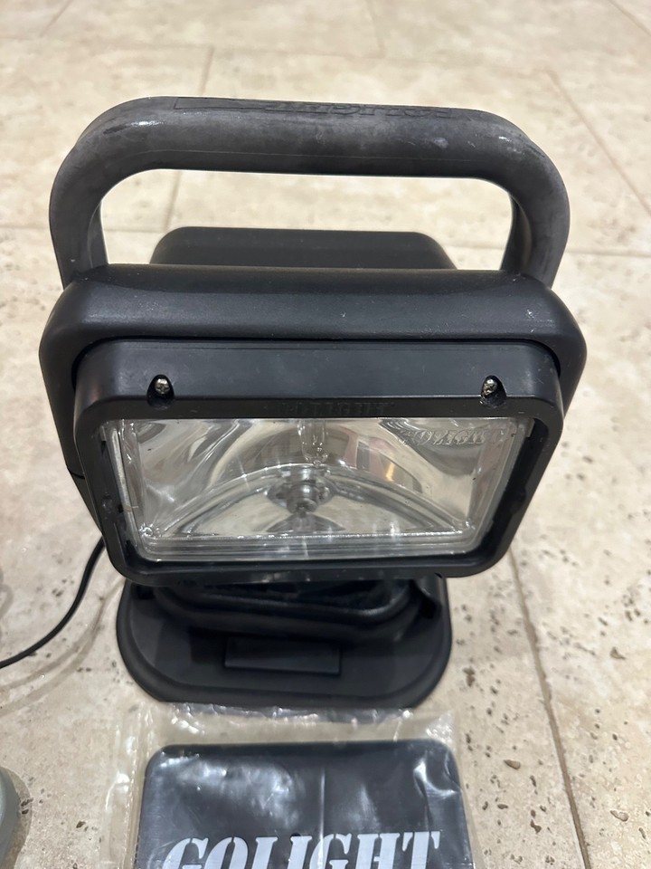 golight spotlight with wireless remote and magnetic base | eBay